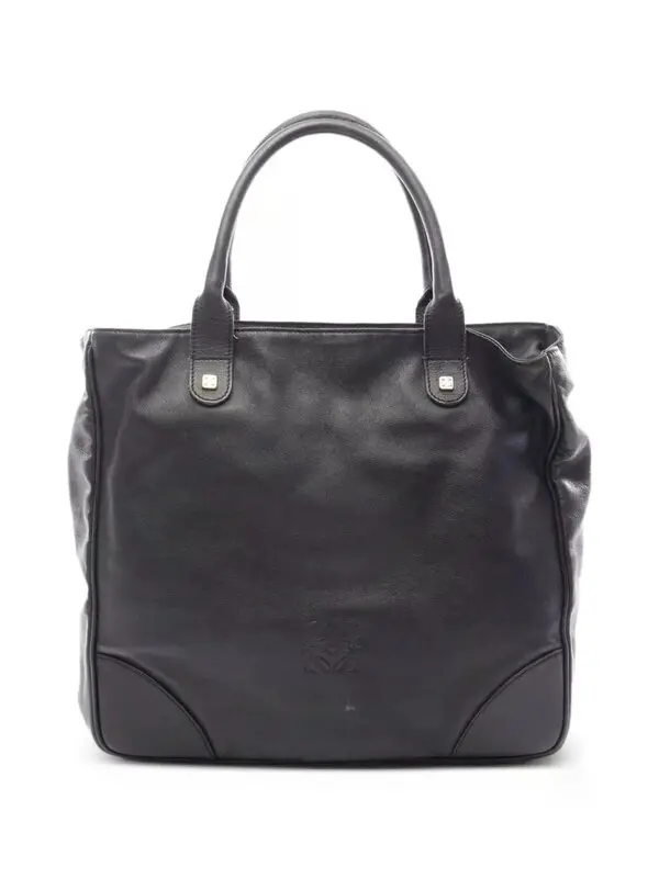 Loewe Anagram Tote Bag - Black