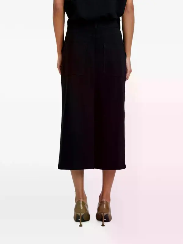 Proenza Schouler Carine Cargo Skirt In Matte Double Crepe
