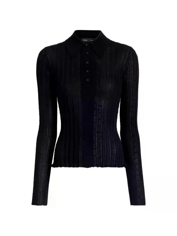 Proenza Schouler Monet Fine Bobble Knit Top