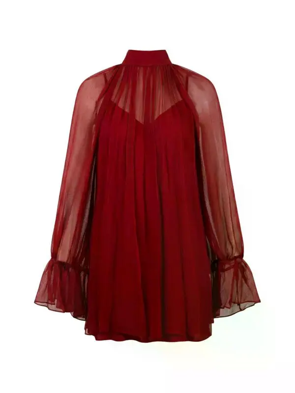 Staud Roux Ruffled Mini Dress