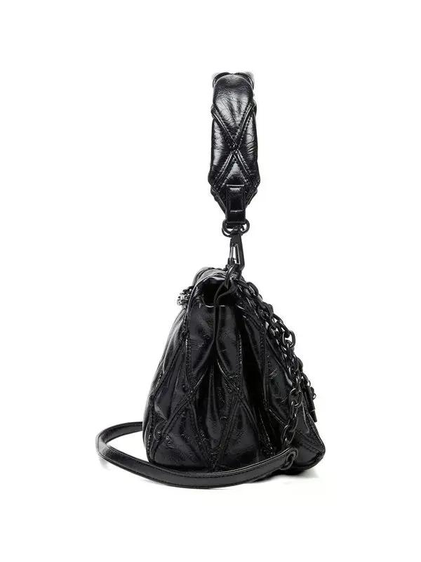 DIESEL® Charm-d Diamond-quilted Shoulder Bag