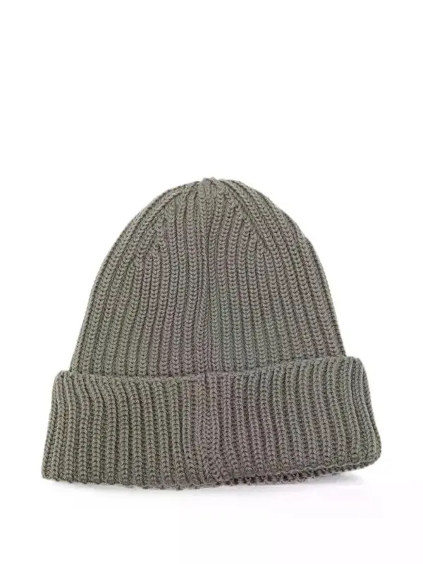 C.P. COMPANY Goggle Detail Beanie - Green