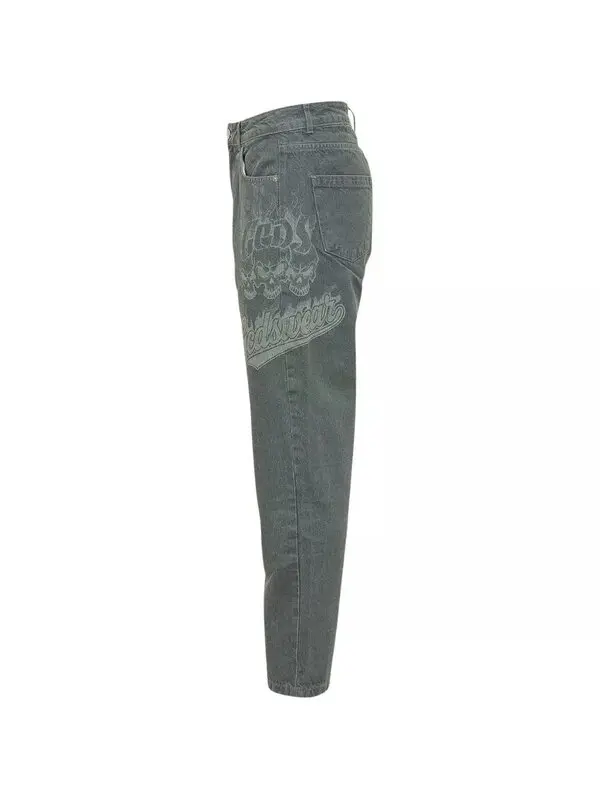 Gcds Flame Detail Jeans