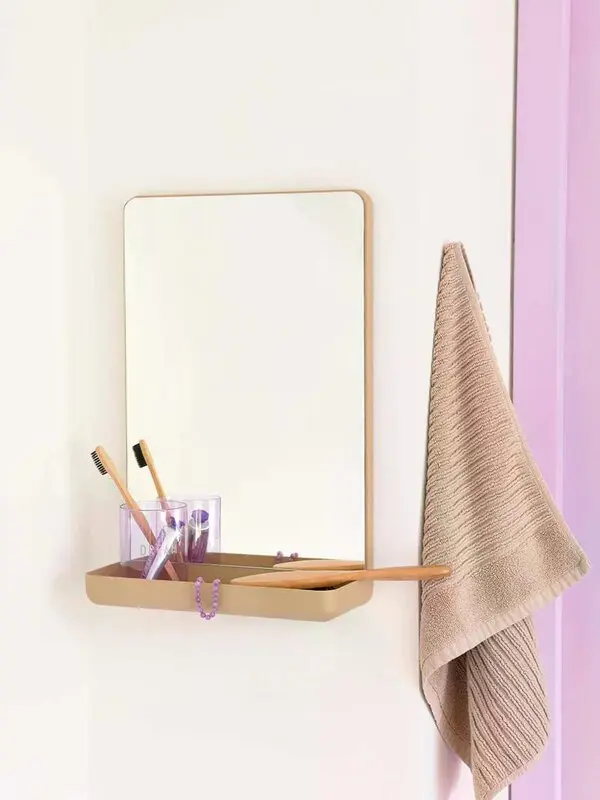 DESIGN LETTERS Shelf-mirror Bathroom Mirror