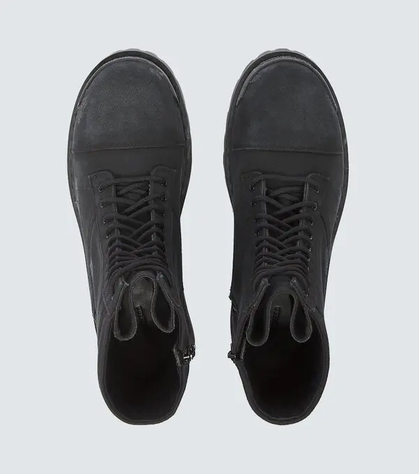 Balenciaga Combat Strike Lace-up Boots