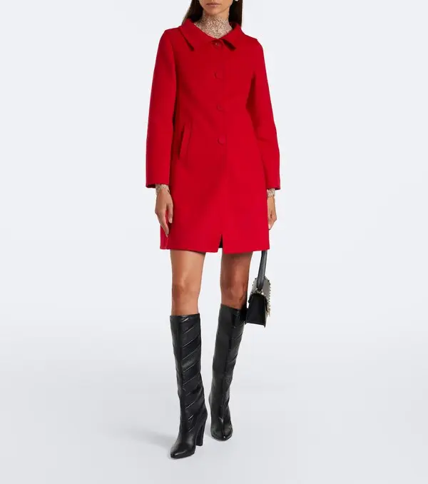 Valentino Garavani Wool And Cashmere Coat