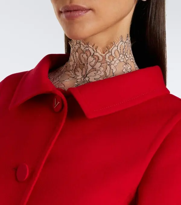Valentino Garavani Wool And Cashmere Coat