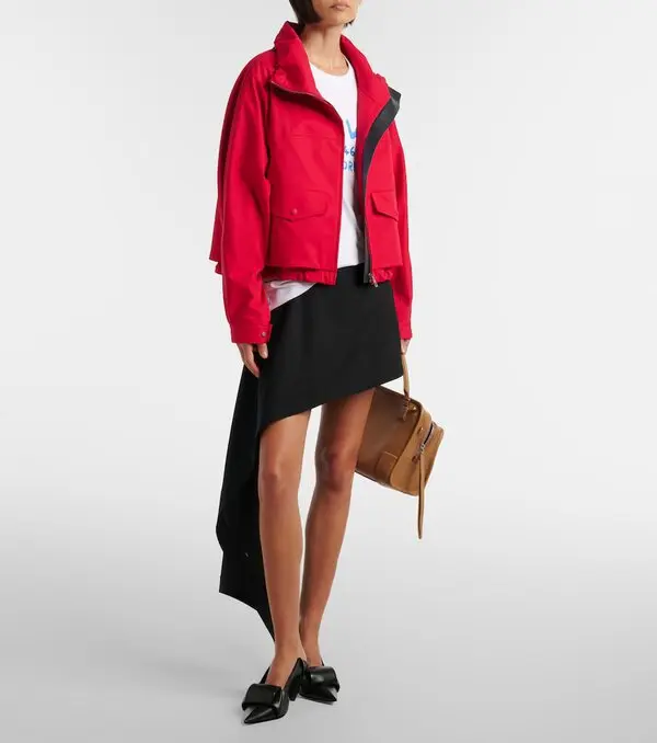 Loewe Cotton And Silk Gabardine Jacket