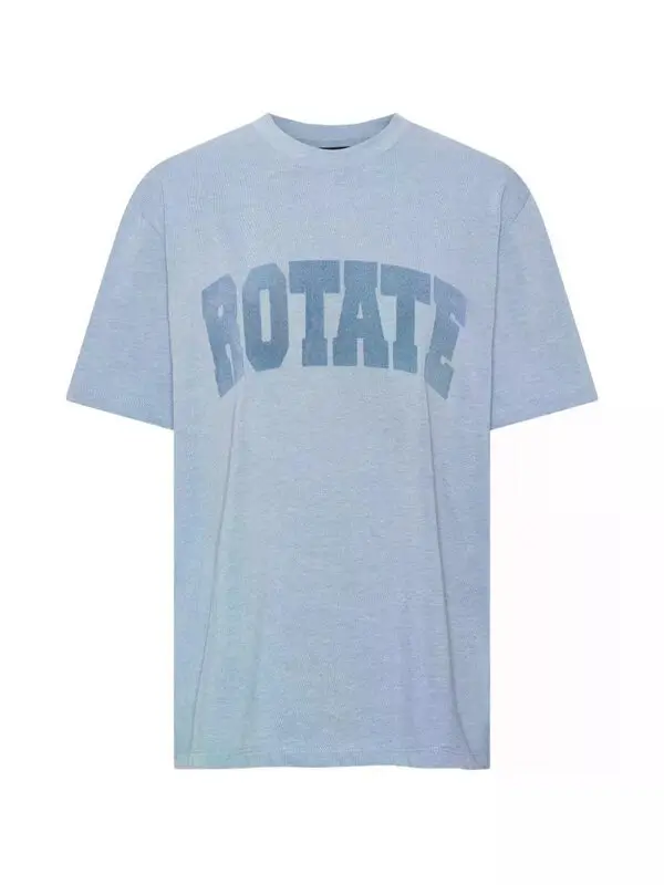 ROTATE BY BIRGER CHRISTENSEN Oversized Printed T-shirt - Blue
