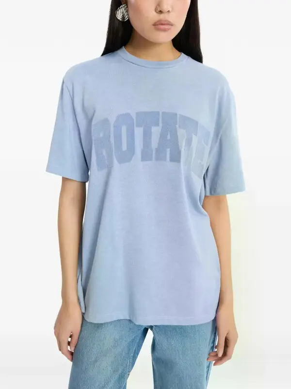 ROTATE BY BIRGER CHRISTENSEN Oversized Printed T-shirt