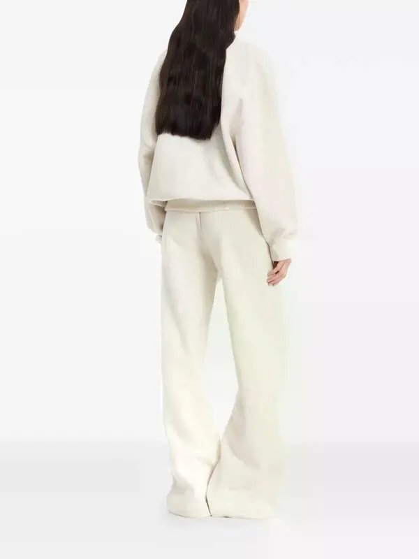 ROTATE BY BIRGER CHRISTENSEN Polo Heavy Sweatshirt - Neutrals