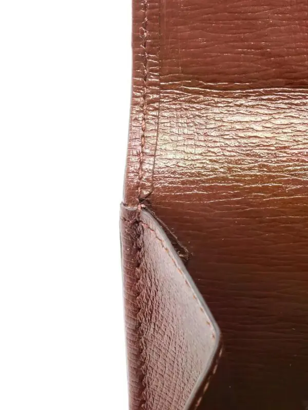 Gucci X Balenciaga 2010s Leather Trifold Wallet