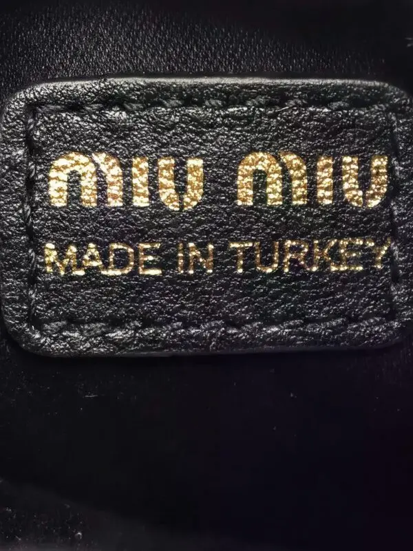 Miu Miu Matelassé Leather Micro Bag