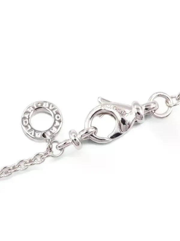 BVLGARI B.zero1 18k White Gold Pendant Necklace