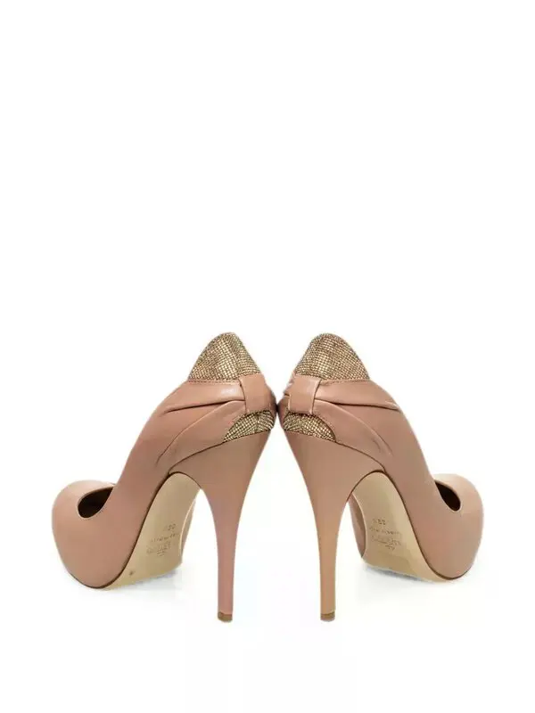 Valentino Garavani Embellished Leather Pumps