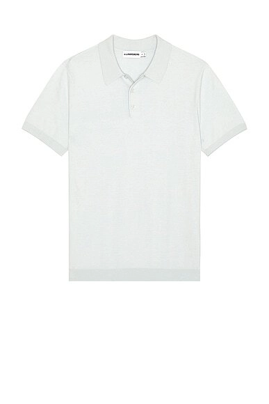 J. Lindeberg Ridge Knitted Polo - Skywriting
