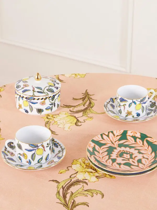 La DoubleJ Printed Linen Tablecloth