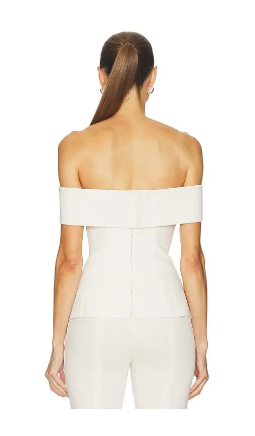 CAMILA COELHO Nila Off-the-shoulder Top