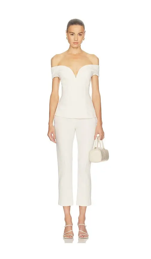 CAMILA COELHO Nila Off-the-shoulder Top