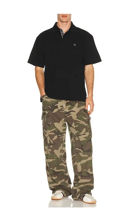 Brixton Anton Short Sleeve Polo In . Also