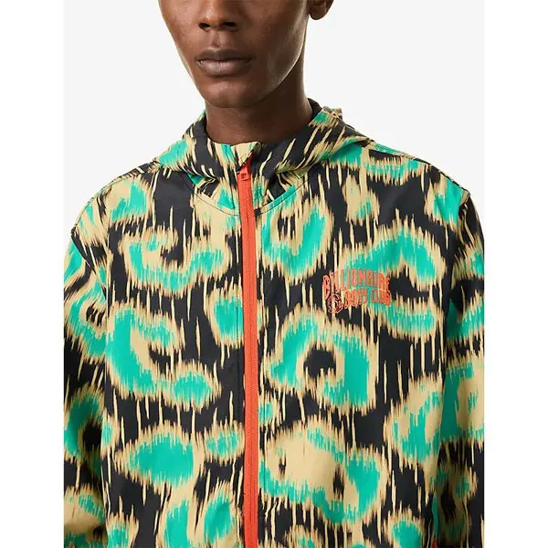 BILLIONAIRE BOYS CLUB Leopard Camouflage Hooded Shell Jacket