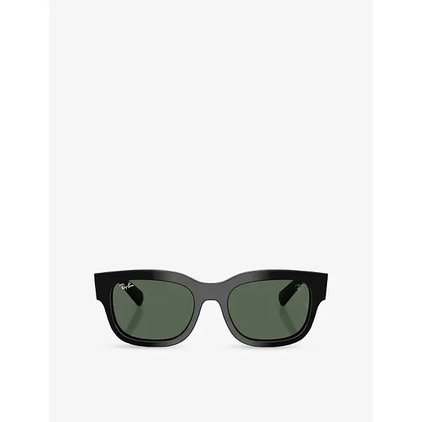Ray-ban Scuderia Ferrari Square-frame Acetate Sunglasses - Black