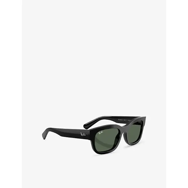 Ray-ban Scuderia Ferrari Square-frame Acetate Sunglasses - Black