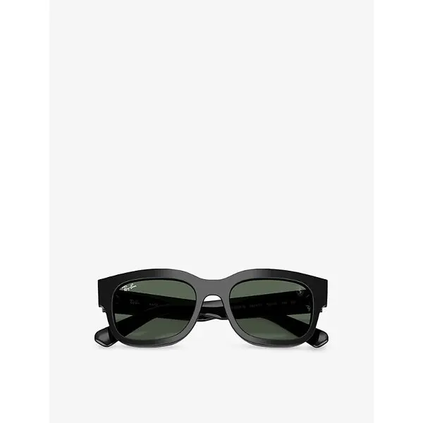 Ray-ban Scuderia Ferrari Square-frame Acetate Sunglasses - Black