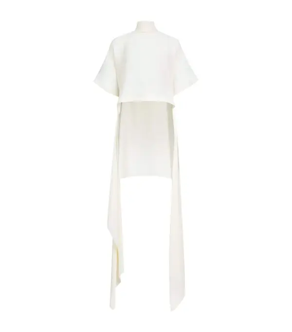 Alaïa High-low Hem Cady Top