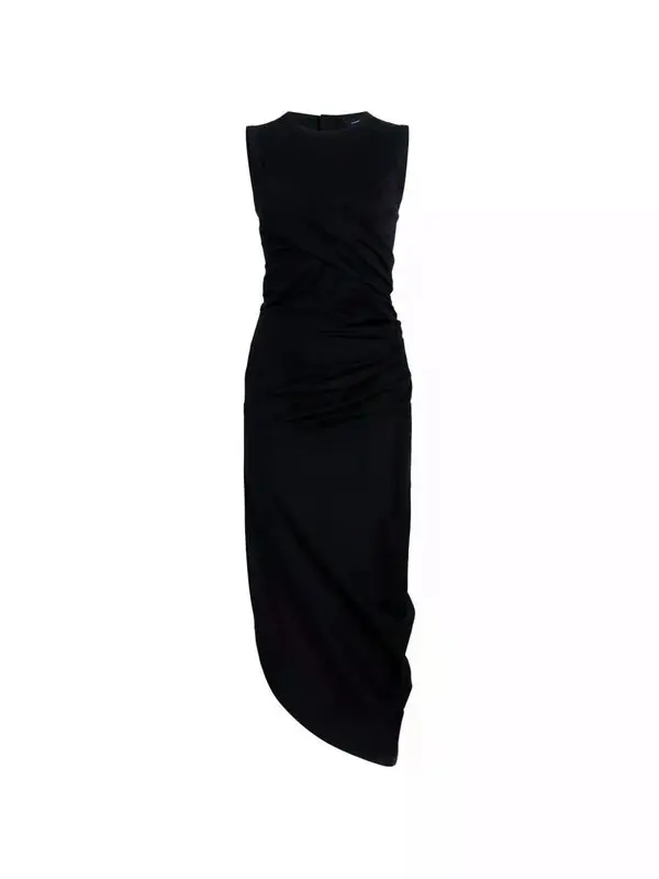Proenza Schouler Zafira Dress In Mercerised Cotton Jersey - Black