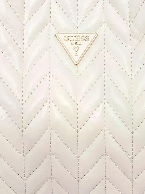 Guess Chevron Quilted Tote Bag