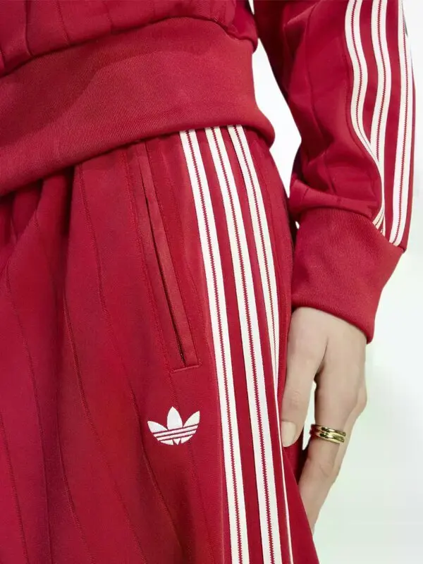 Adidas Firebird Striped Wide Leg Track Pants