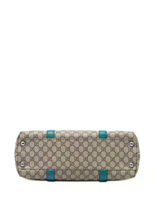 Gucci Gg Supreme Joy Tote Bag - Blue