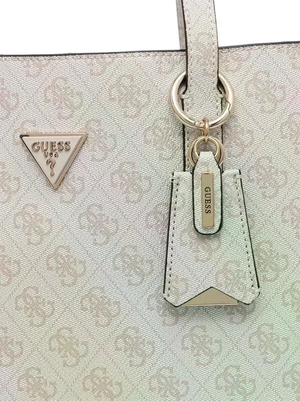 Guess Logo Print Tote Bag