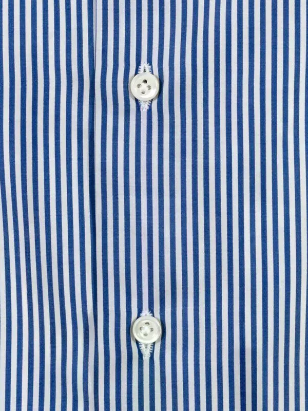 ALESSANDRO GHERARDI Striped Cotton Shirt