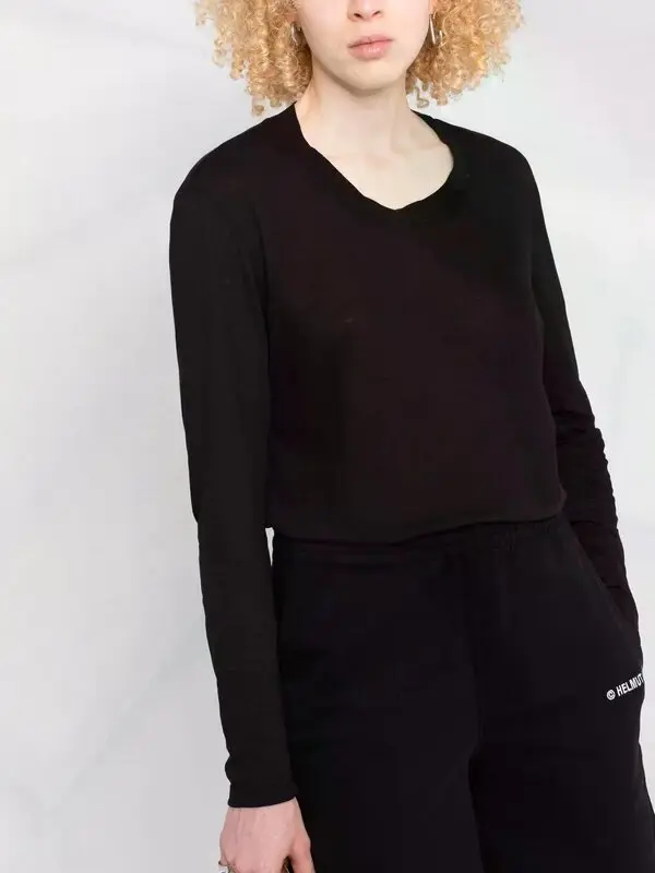 JAMES PERSE Long-sleeved Cotton Jersey T-shirt