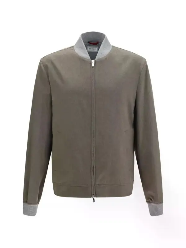 Brunello Cucinelli Zip-fastening Bomber Jacket