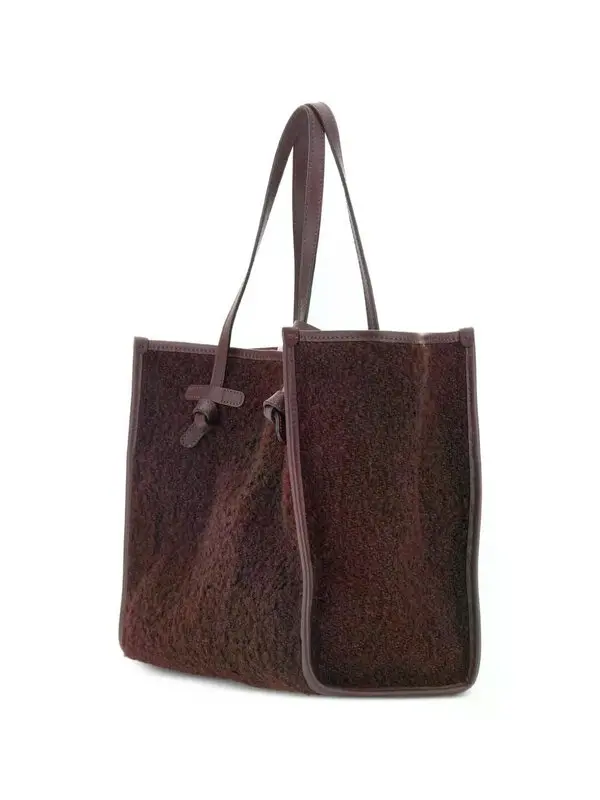 GIANNI CHIARINI Marcella Bouclé-effect Tote Bag