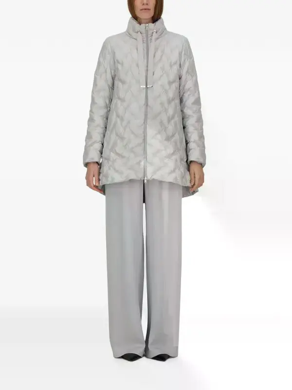 Herno A-shape Quilted Coat