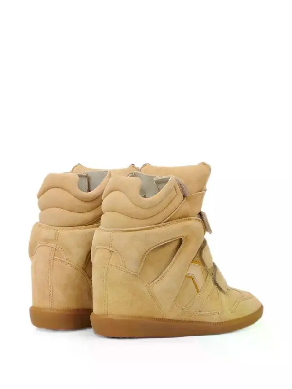 Isabel Marant Étoile Bekett Suede High-top Sneakers - Neutrals