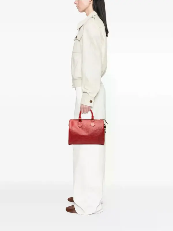 LOUIS VUITTON Epi Speedy 25 Boston Bag