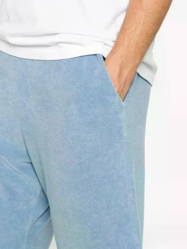 MC2 SAINT BARTH Randle Sponge Terry-cloth Drawstring Shorts - Blue