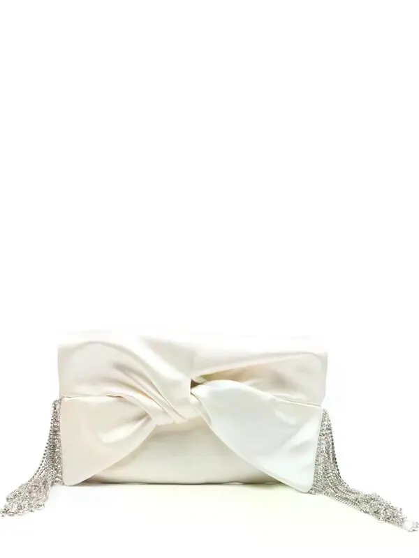 ANYA HINDMARCH Embellished Clutch Bag - Neutrals