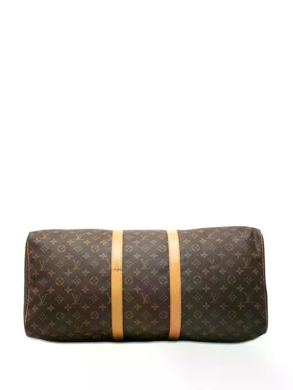 LOUIS VUITTON Monogram Keepall 55 Travel Bag