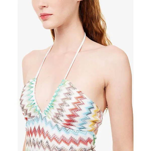 Missoni Zig-zag Pattern Swimsuit