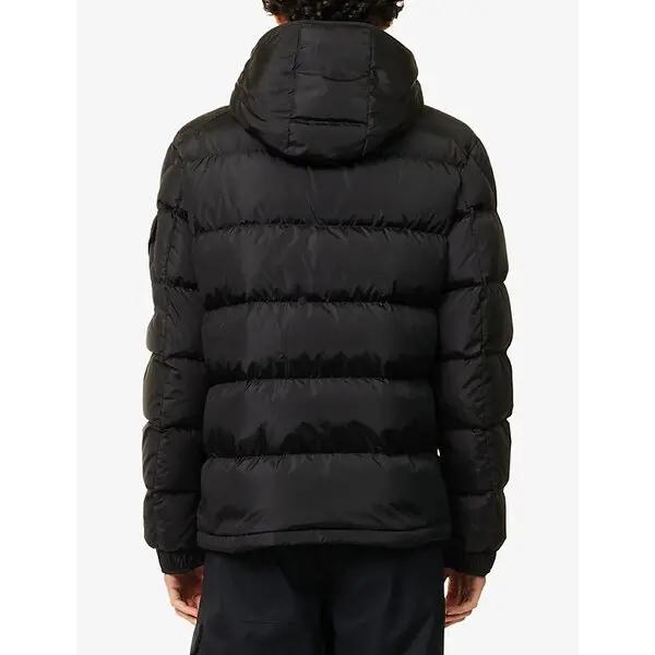 Moncler Maya Padded Nylon-down Jacket - Black