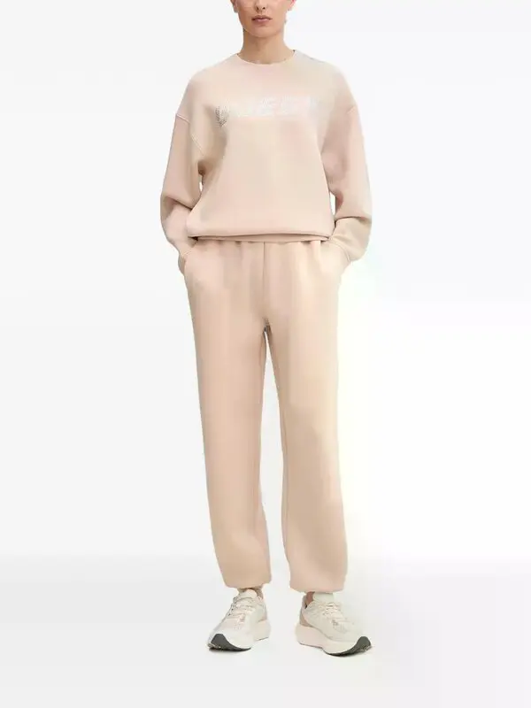 Guess Embellished Track Pants - Neutrals
