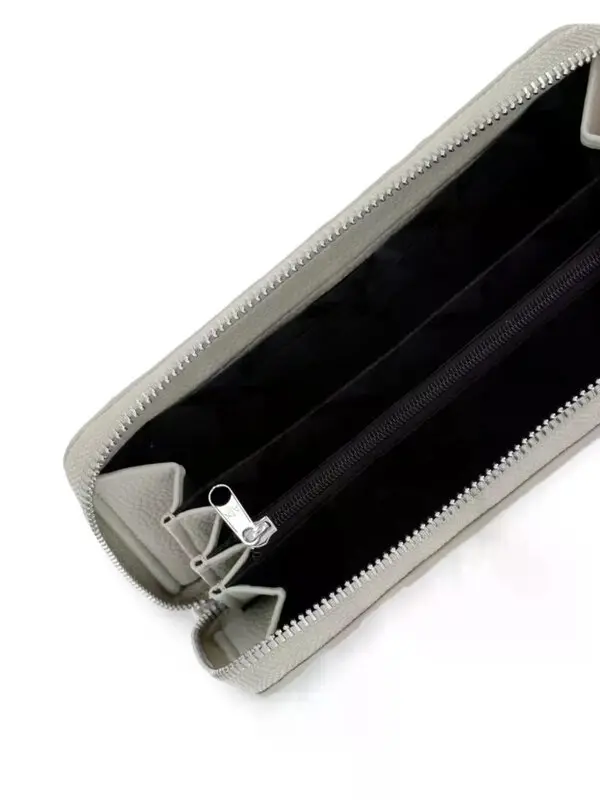 Armani Exchange Logo-embossed Zip-around Wallet