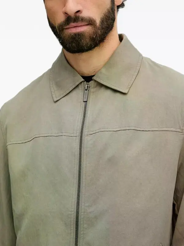 Guess Zip-up Collared Jacket