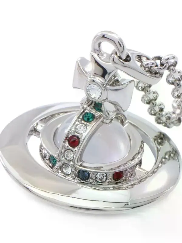 VIVIENNE WESTWOOD Tone Orb Pendant Necklace - Silver